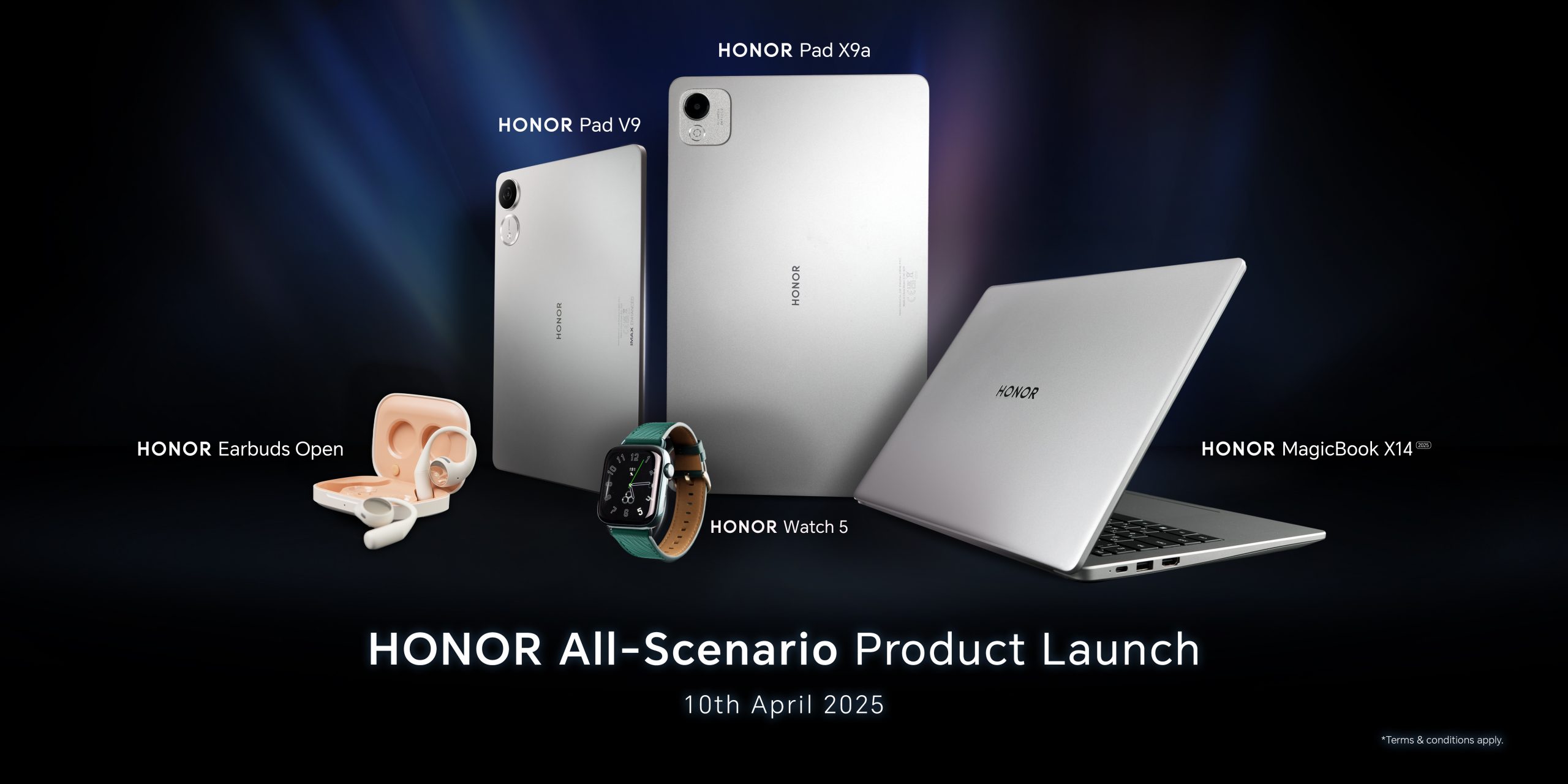 HONOR Launches Five All-Scenario Devices on 10 April - DMedia Channel