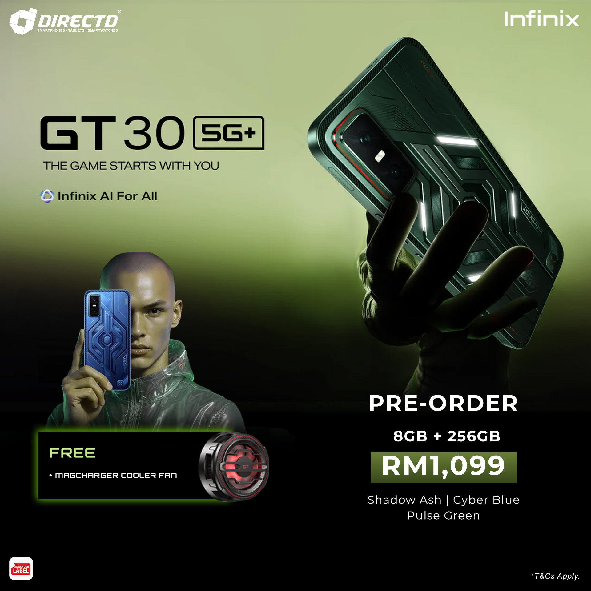 Infinix GT 30 5G+ Pre-Order is Live - Here’s What’s New! - DMedia Channel